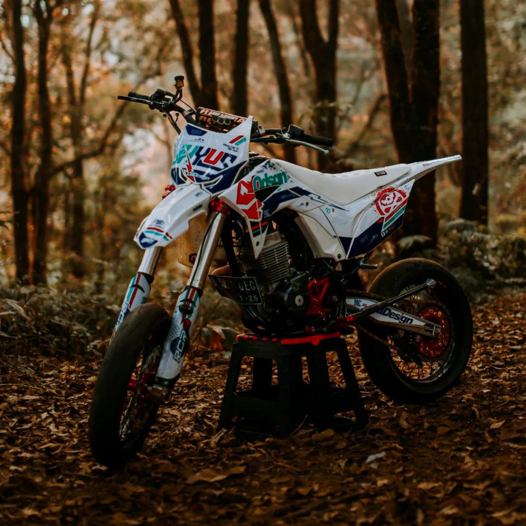 Decal/sticker CRF 150L/ D'Tracker-KLX BF- klxbf150L WR155/Gordon full ...