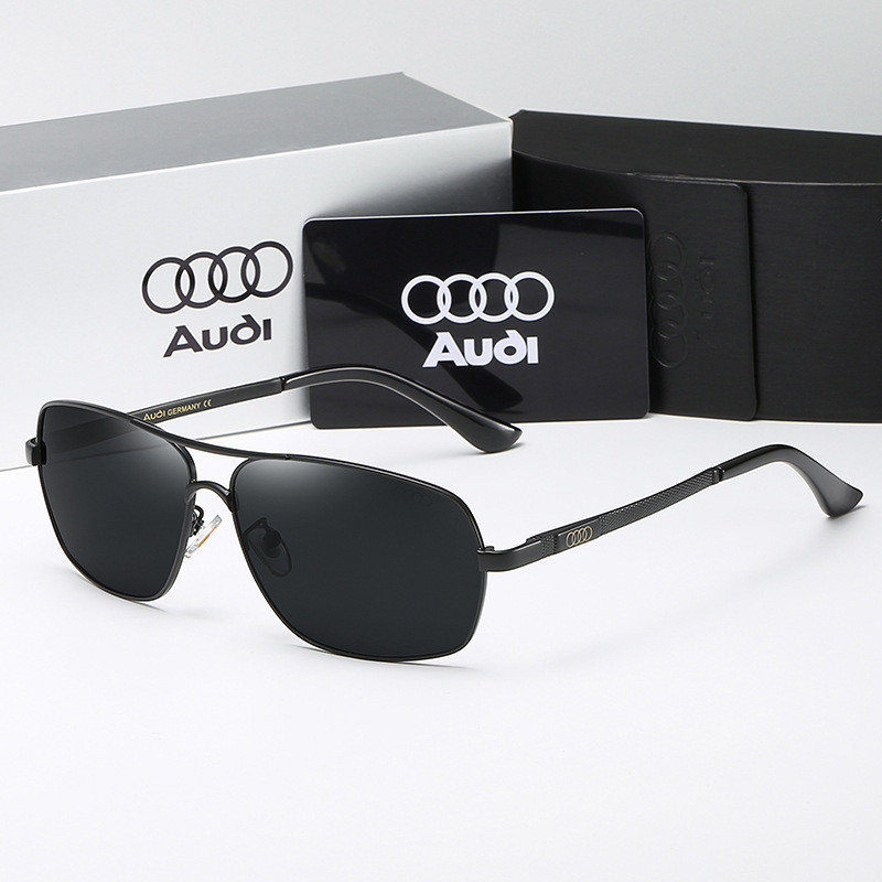 New Men's Box Polarized Sunglasses Personalized Trendy Men's Spring Leg ...