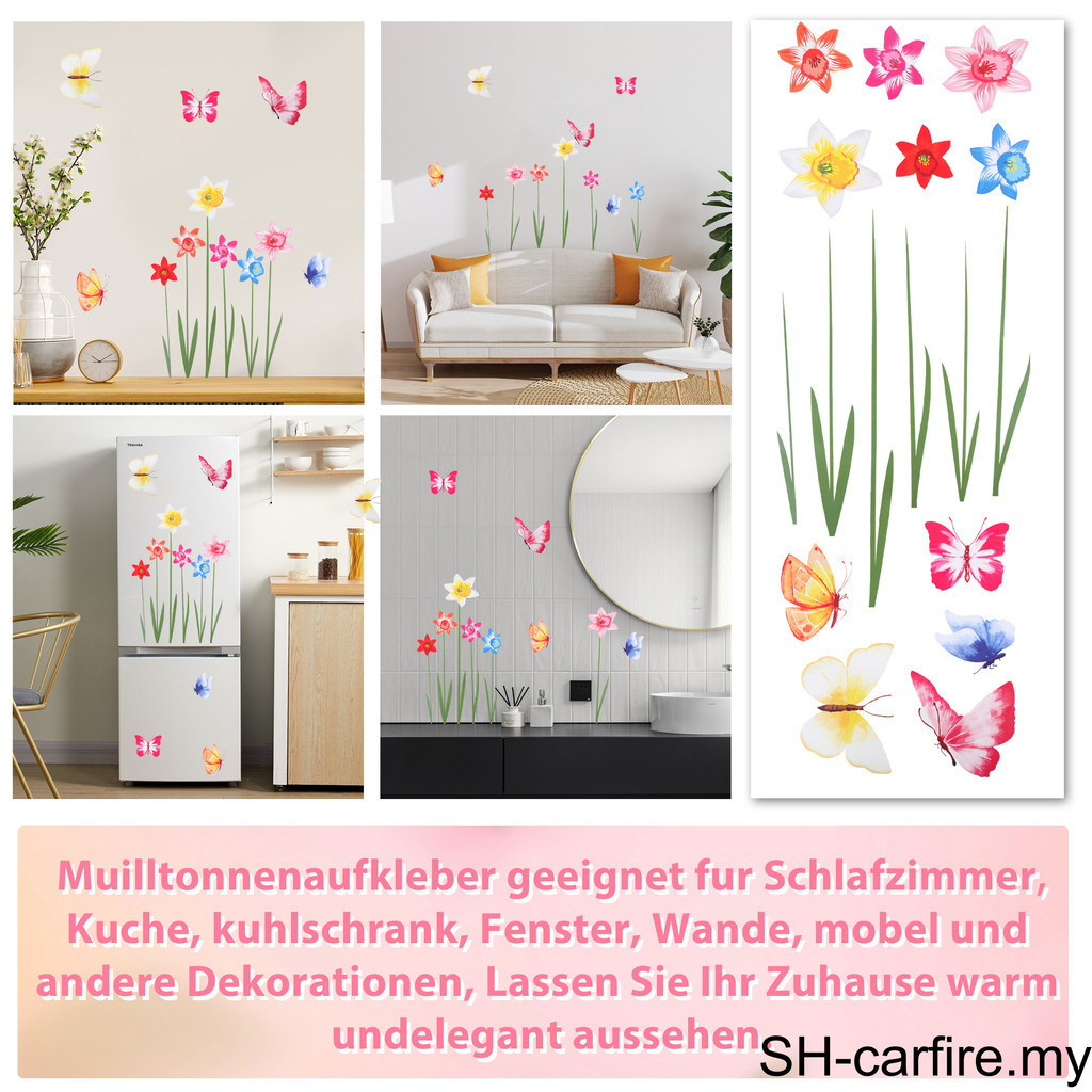 DIY Decorative Sticker For Wheelie Bin Easy Installation Tear-resistant ...