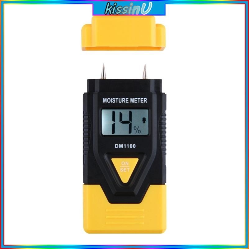 kiss Pin Type Moisture Meter Digital Damp Meter with Temperature ...