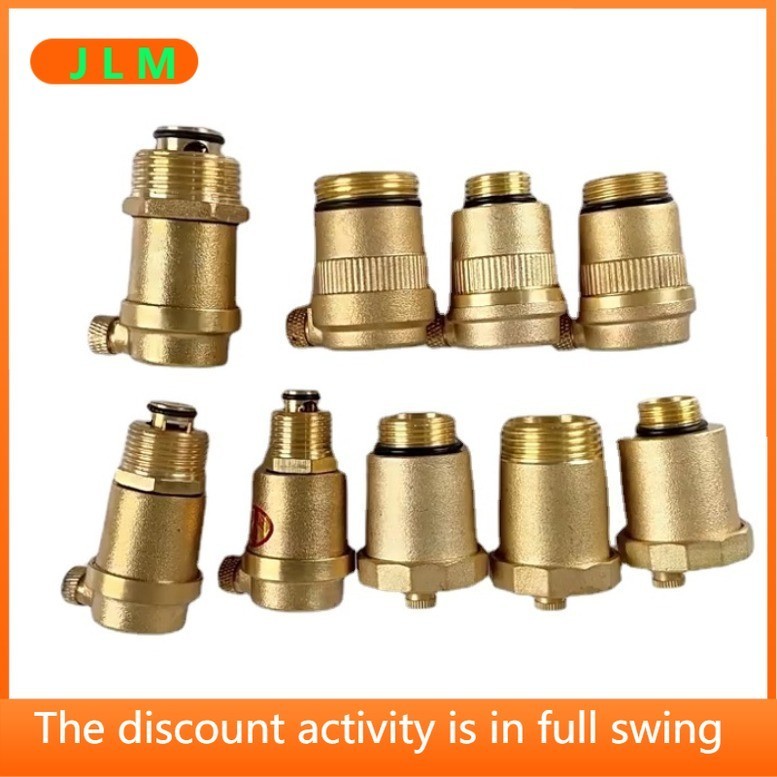 ((JLMR) Dn15 20 25 Brass Automatic Exhaust Valve Tap Water Heating ...