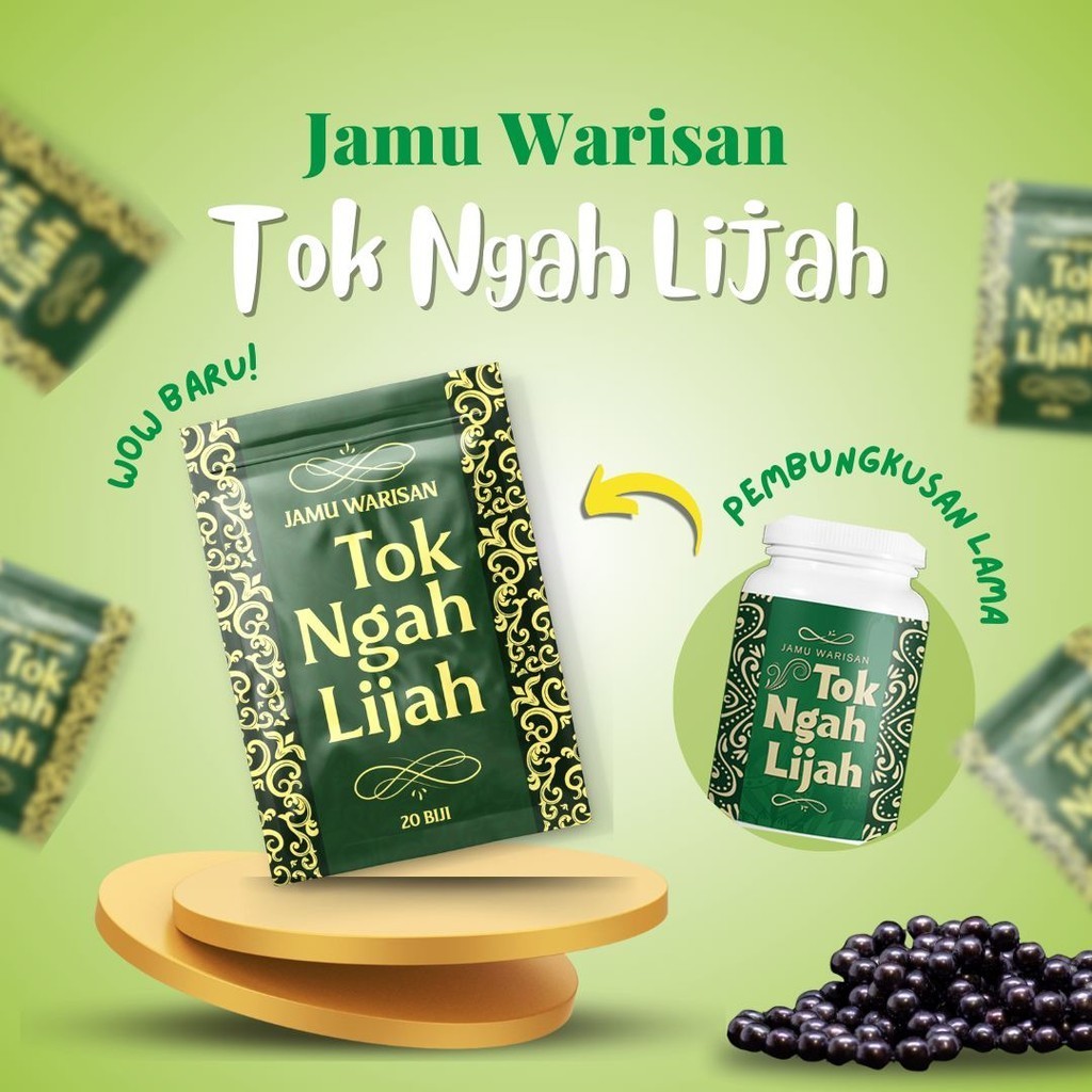 JAMU WARISAN TOK NGAH LIJAH NEW PACK | Shopee Malaysia