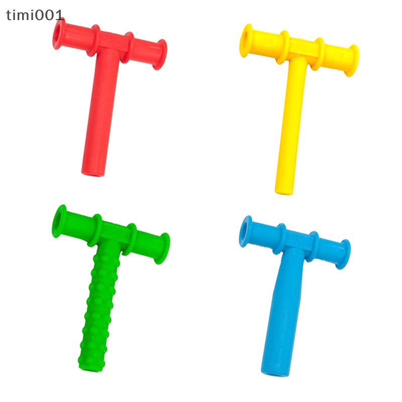 [timi] Kid Chewing Tube Speech Therapy Teeth Massager Children Talk ...
