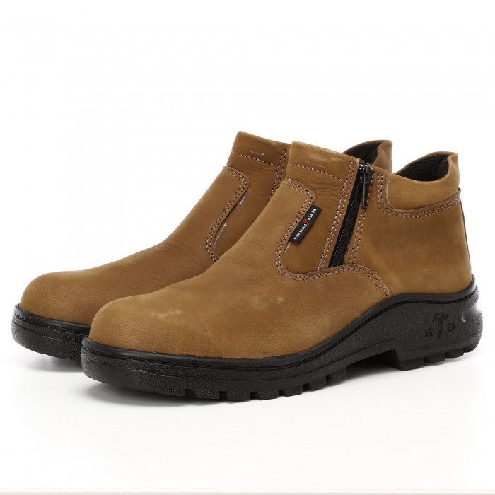 Black Hammer 2000 Series Double Zip Safety Shoes BH 2882 | Shopee Malaysia