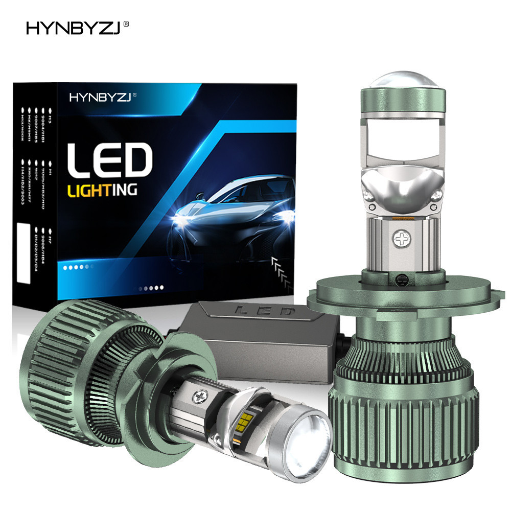 300W CANBUS Car LED Headlights H11 H4 9005 9006 H7 LED Projector Lens Bulbs 6000K White 30000LM ...