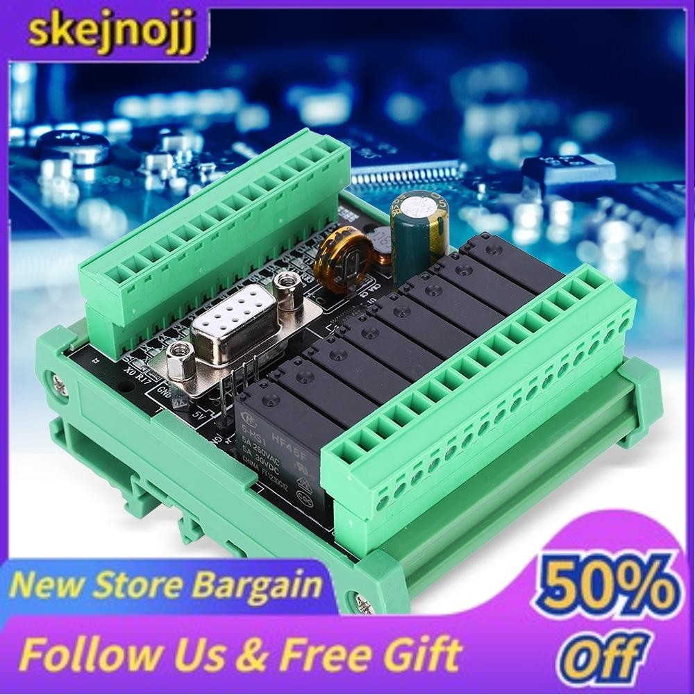 Skejnojj 24VDC/220VAC PLC Programmable Logic Controller Module Relay ...