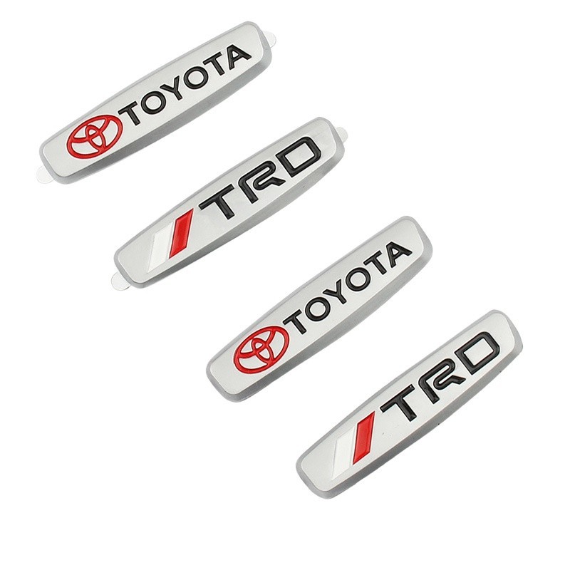 xps 1 3D Metal Modified TOYOTA letter TRD Logo Car Seat Car Floor Mat ...