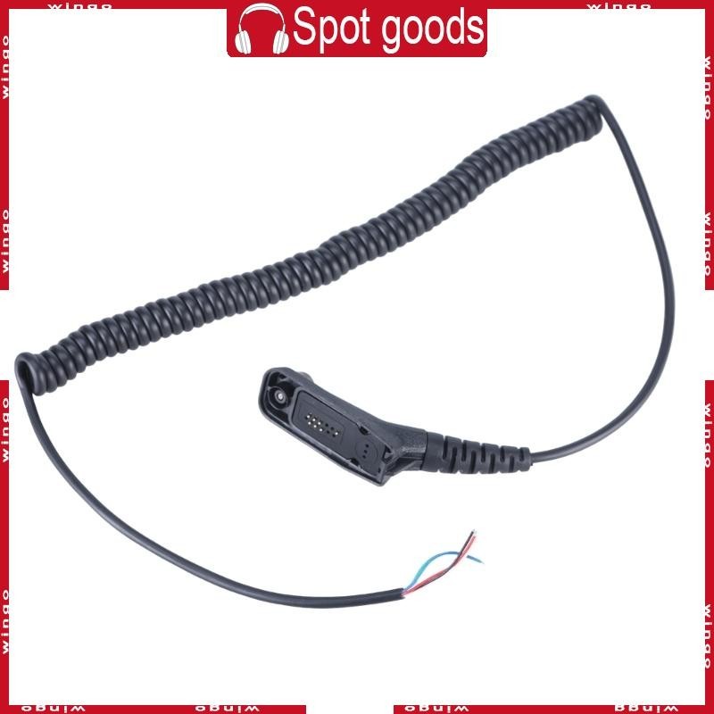 WIN Speaker Mic Cable Shortwave Radio Cord for XiR P8200 P8260 P8268 ...