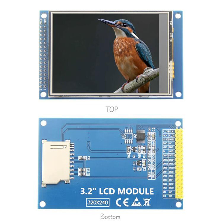 10.7cm Touch Screen TFT LCD Screen Color Screen Module ILI9341 ...