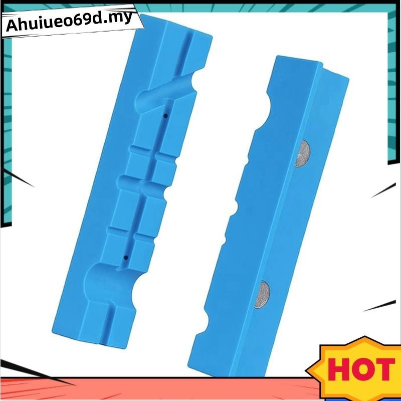 Table Clamp PAIR OF MAGNETIC ALUMINIUM RUBBER SOFT PAD JAWS FOR METAL ...