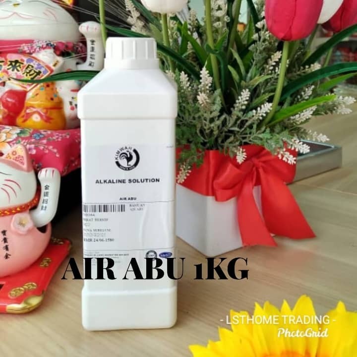 Air Abu Alkaline Solution (1000ml) / Air Cucian Sotong Kering 枧水(2912L ...