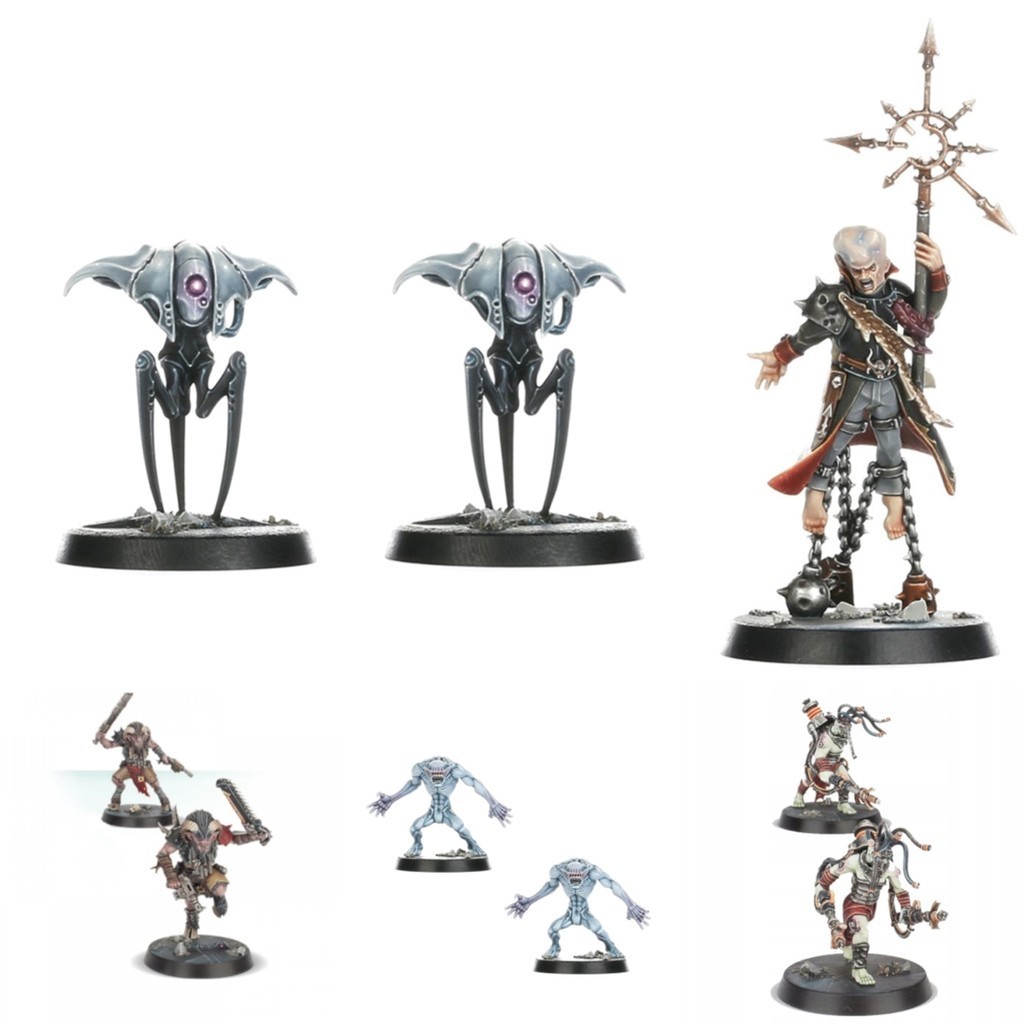 KH98 Blackstone Hostiles Rogue Psykers Spindle Drones Chaos Beastmen UR ...