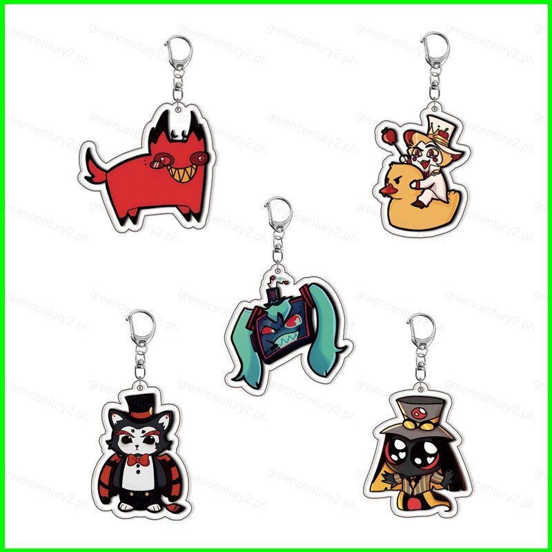 yu Hazbin Hotel Vaggie Acrylic Keychain Student Backpack Pendant ...