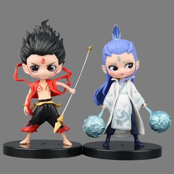 nezha popmart nezha figure Anime versi Q Nezha, anak sihir putera ...