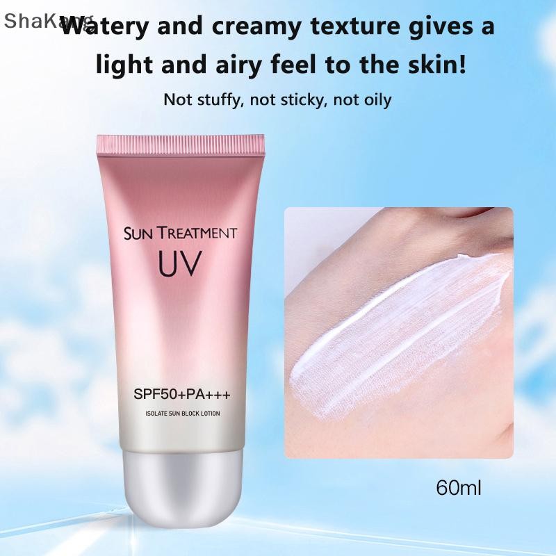 SKMY 1 Set Protector Facial Sun Block SPF50 Gel Isolation Lotion Cream Bleaching Creams Face ...
