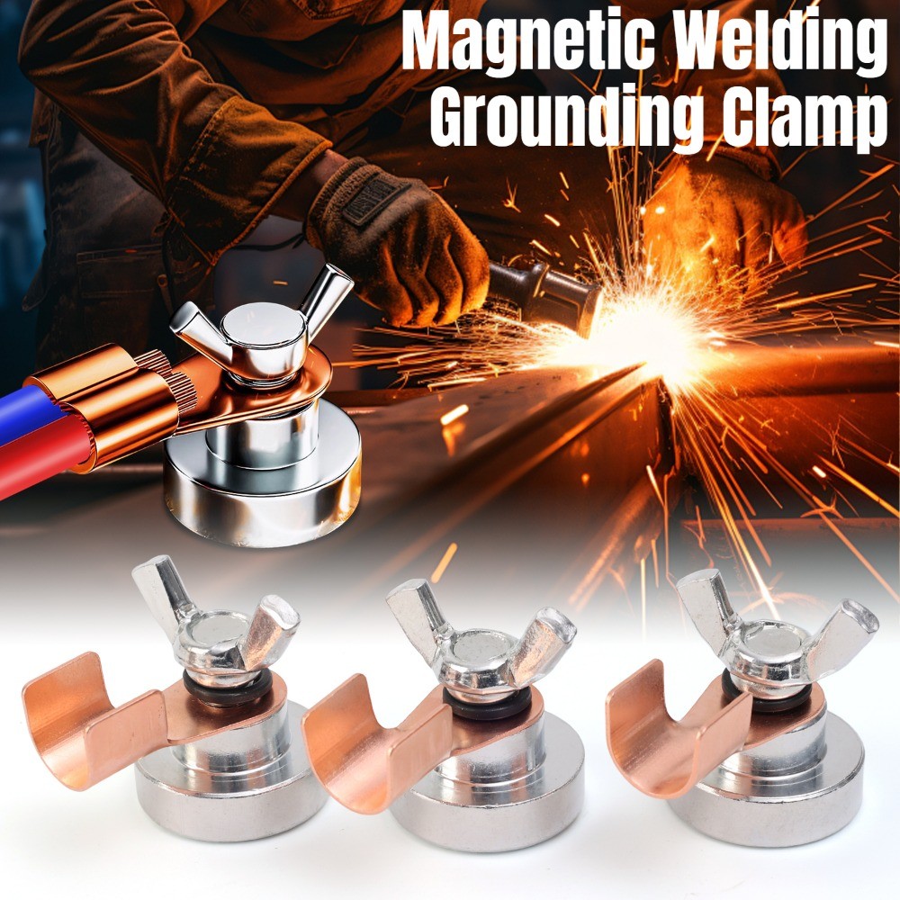 Practical Alloy Steel Magnetic Grounding Clamp Magnetic Repair Support ...