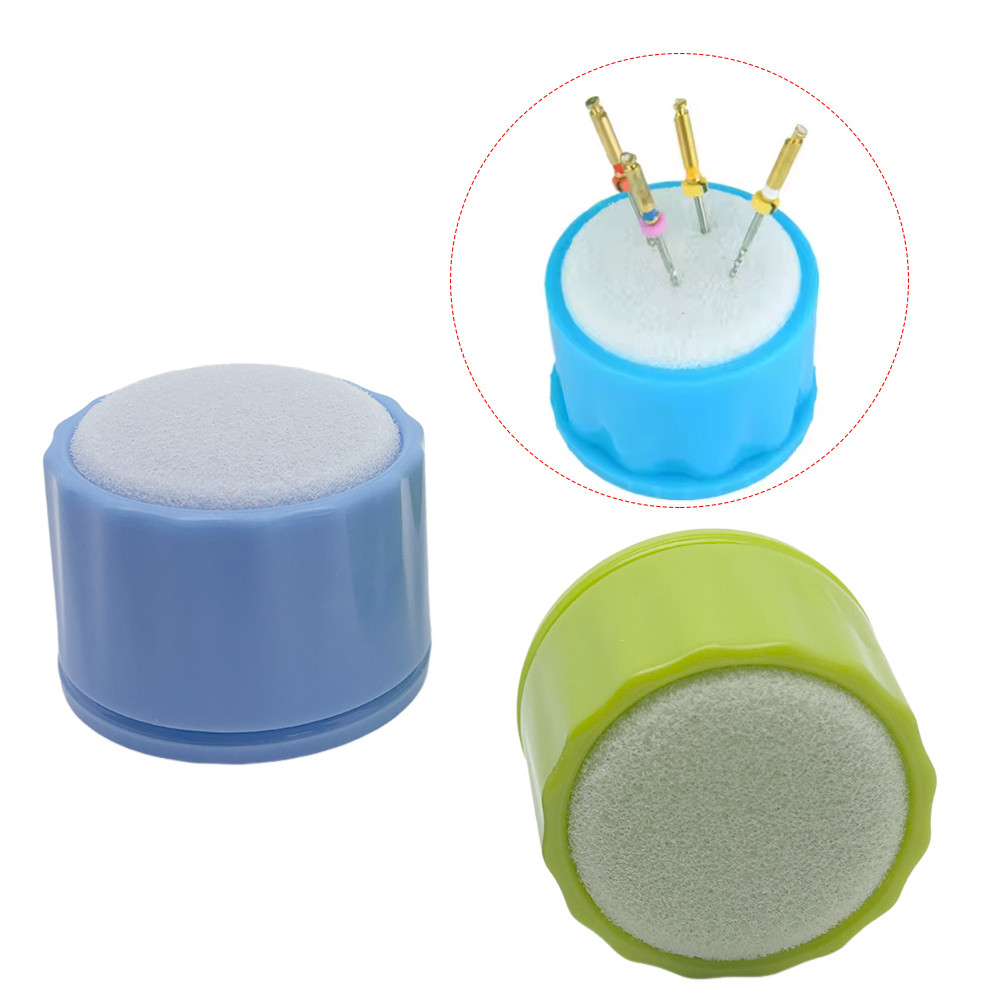 Dental Endo Stand Root Canal Cleaning Foam File Drills Block Holder ...