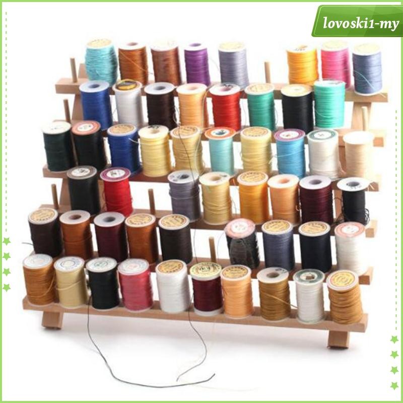 [LovoskibcMY] Wall Hanging Thread Holder Multi Spools Sewing Thread ...