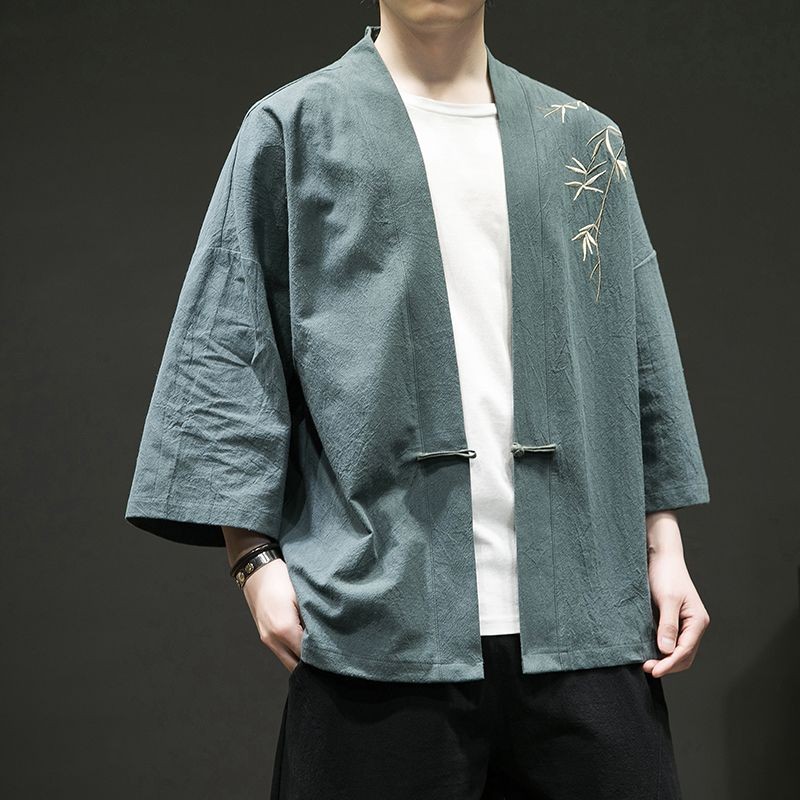 New Chinese Style Tang Suit Improved Hanfu Chinese Style Men's Clothing ...