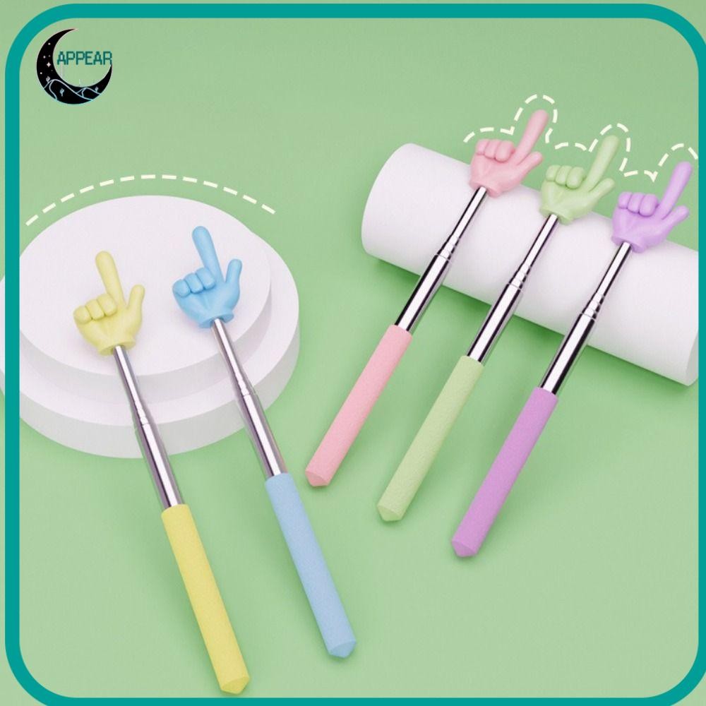APPEAR Finger Reading Sticks, Stainless Steel Finger Design Teaching ...