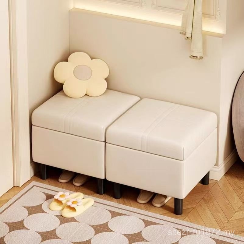 Change Shoe Stool Household Door Storage Stool Seat Stool Bench Storage ...
