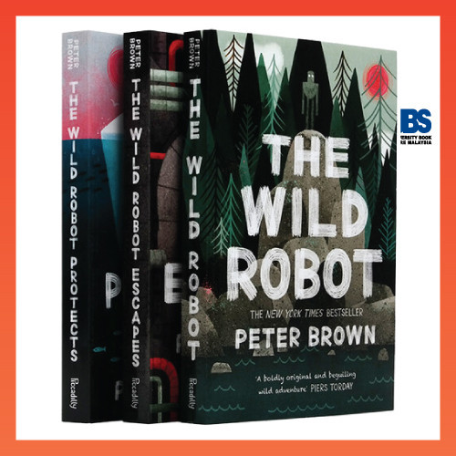 The Wild Robot Series Boxset (Book 1-3) | Shopee Malaysia