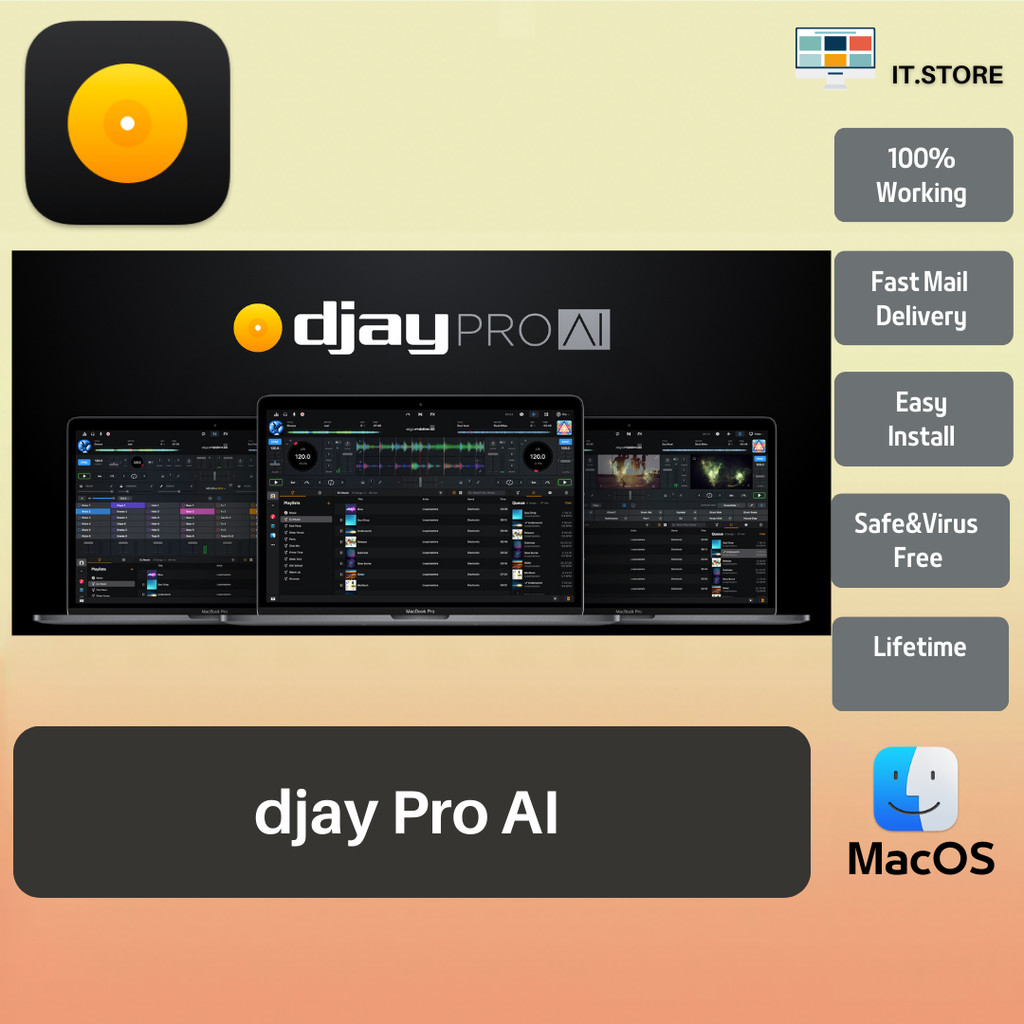 djay Pro AI Mac – Advanced DJ software with AI-powered mixing & live ...