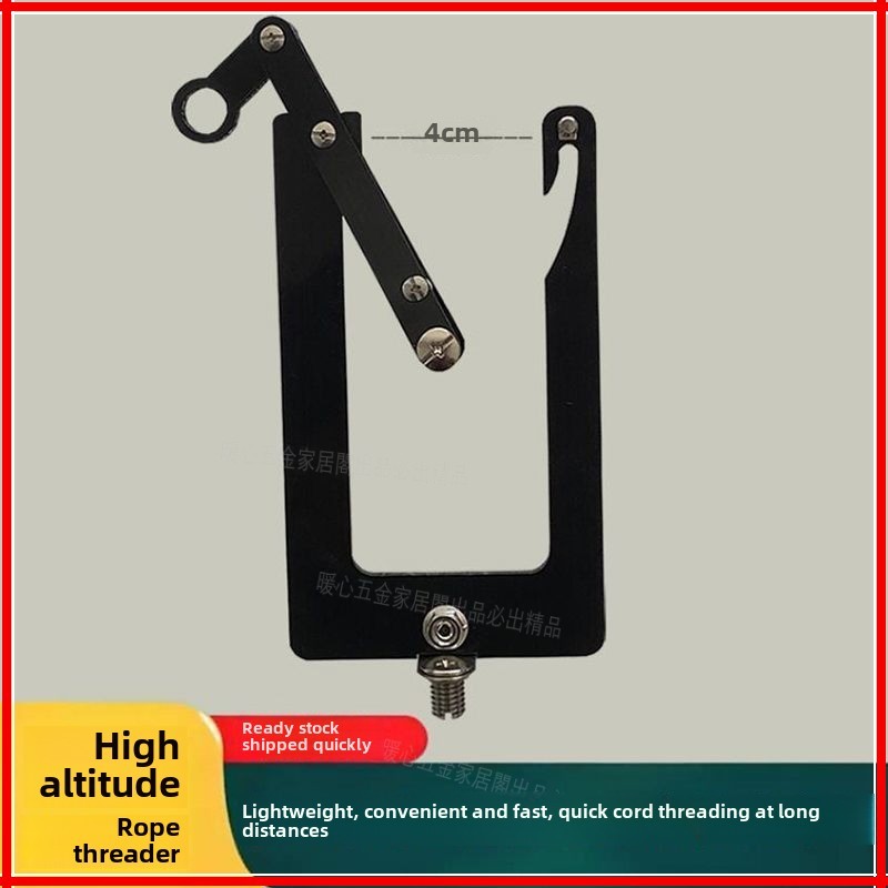 High-altitude rope threading tool, eucalyptus tree straightening, long ...