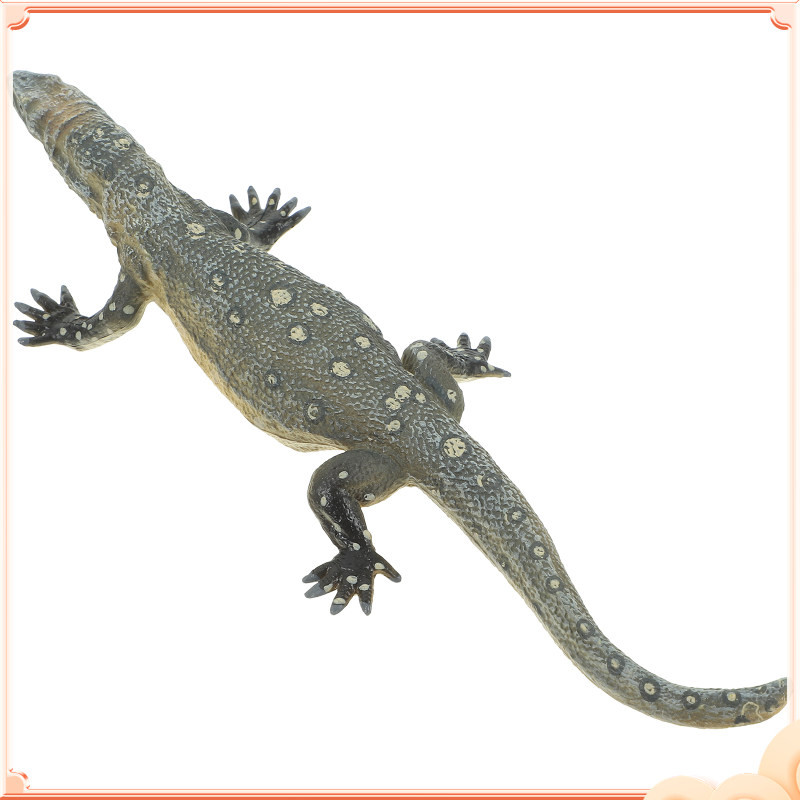 Lizard Figurines Lifelike Toy Eye-spotted Monitor Model Simulation ...