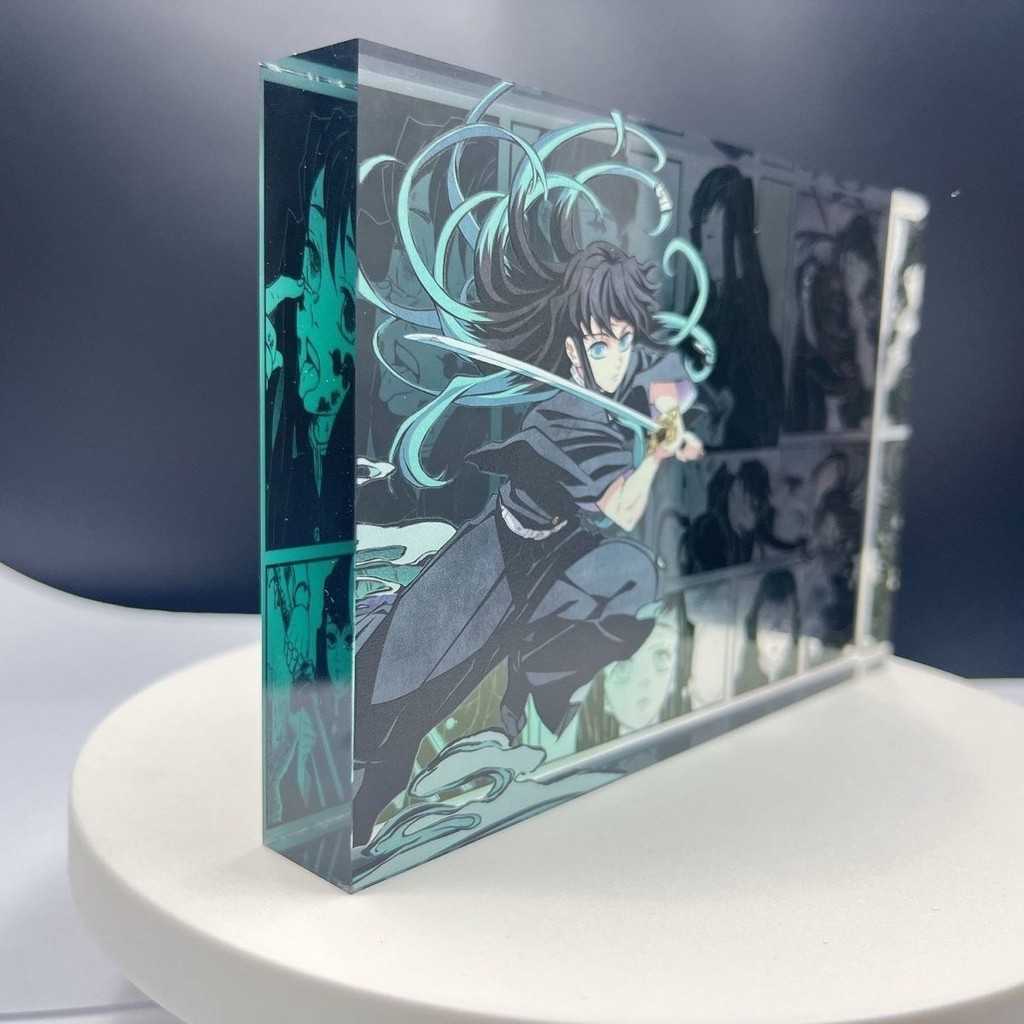 Demon Slayer Ornaments Two-Dimensional High Transparent Brick Ornaments ...