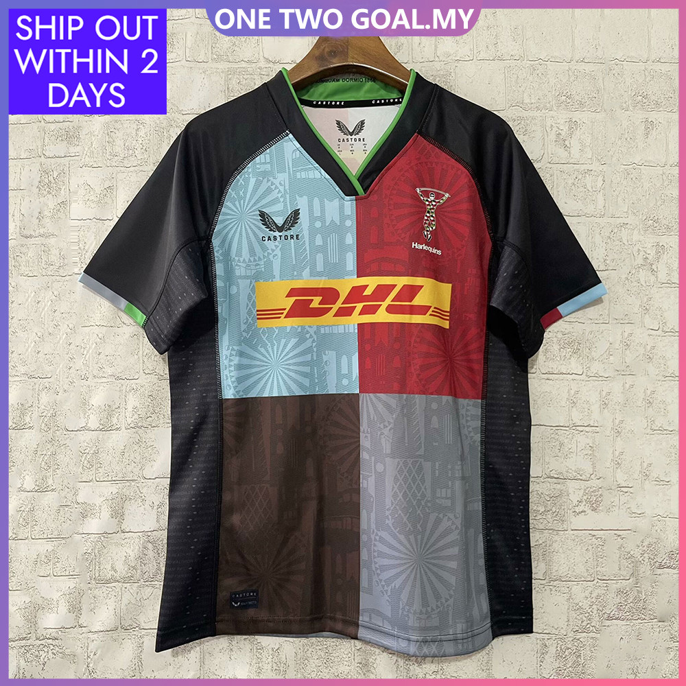 2025 Harlequins Men's Home Rugby Jersey | Shopee Malaysia