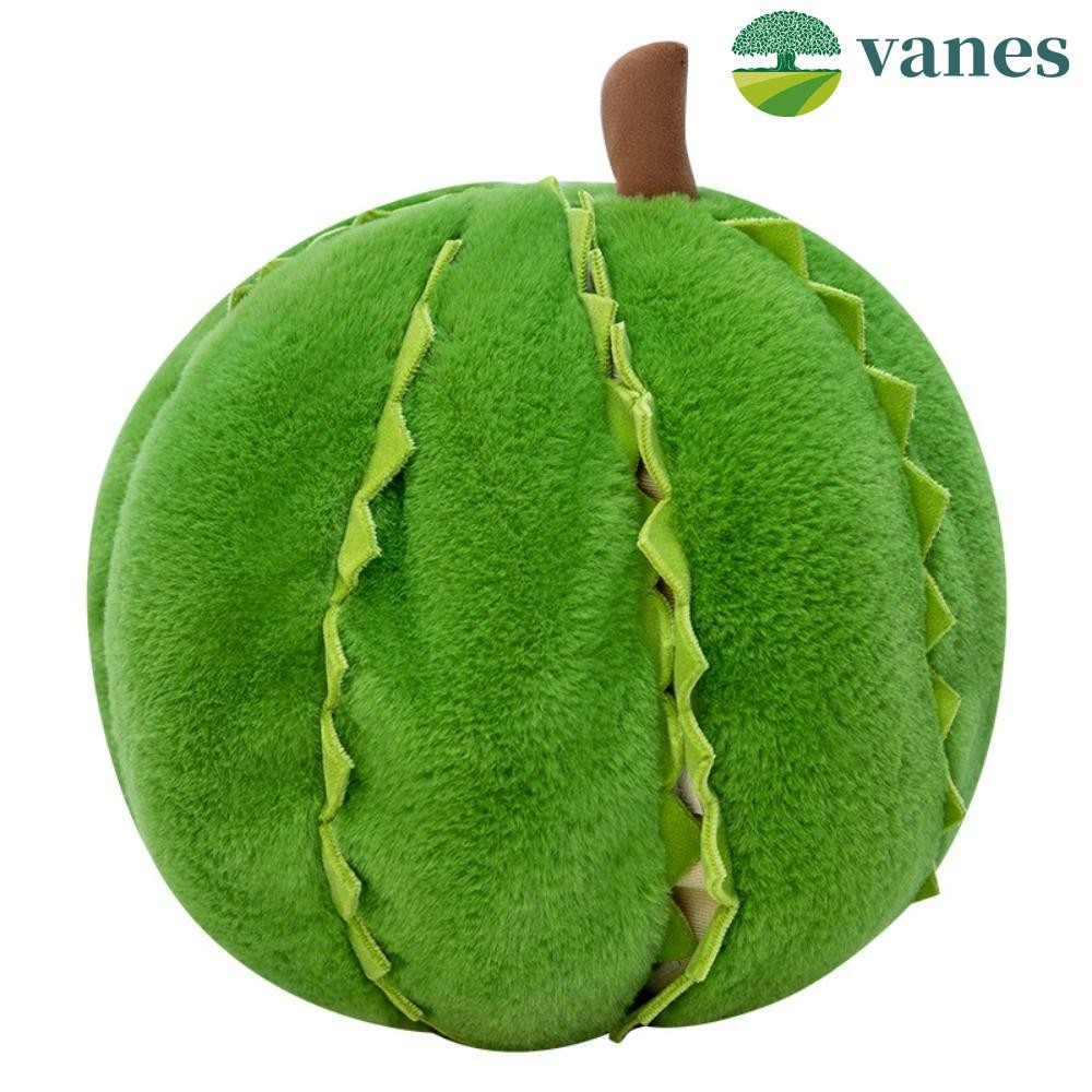 VANES Fruit Durian Plush Pillow, Fluffy Appease Detachable Durian Plush ...
