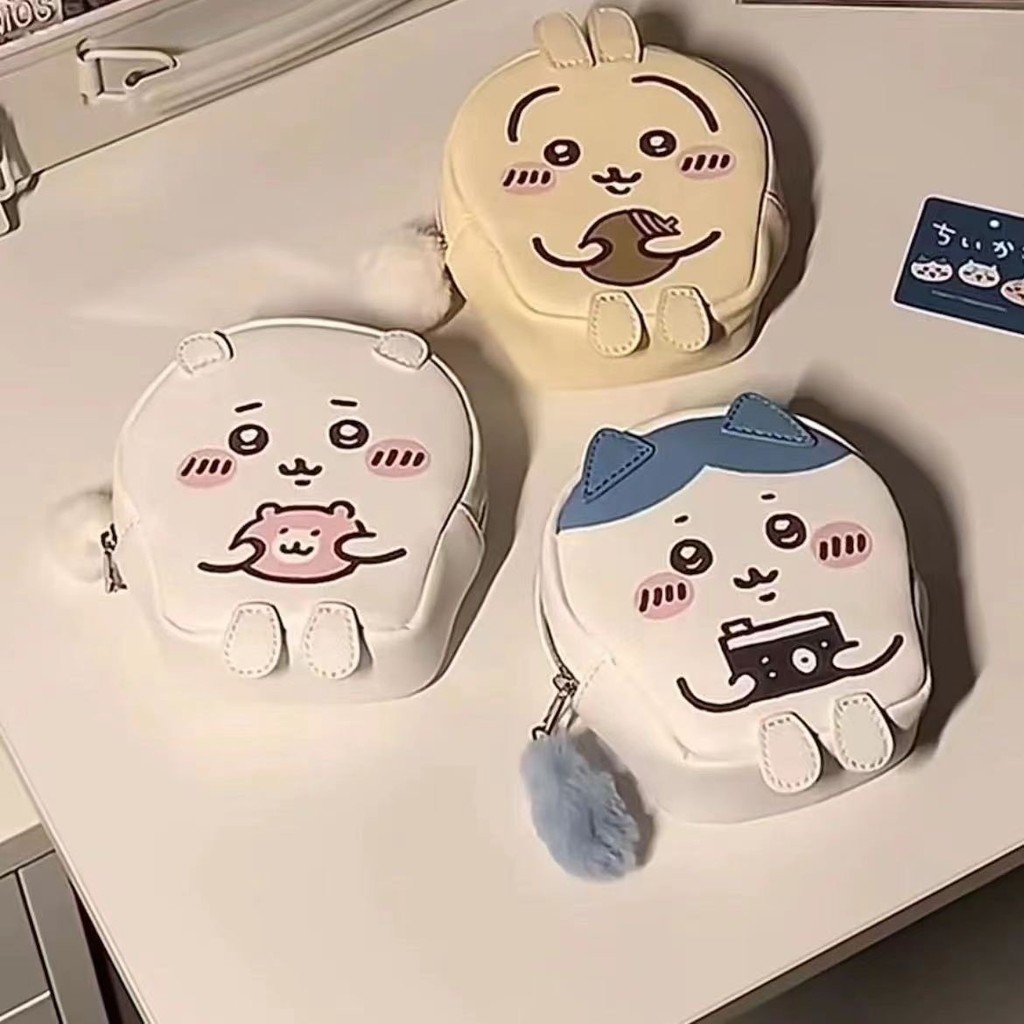 Shop chiikawa chiikawa Coin Purse Pouch chiikawa Small Eight School Bag ...