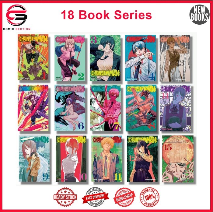 Chainsaw man, by Tatsuki Fujimoto (English) | Shopee Malaysia