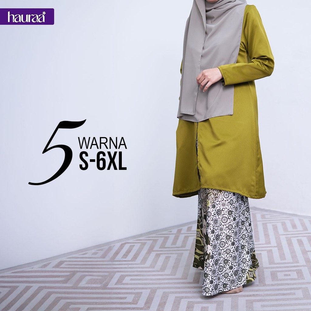 Kurung Hashaa by Hauraa | 5 Warna | Smallsize to Plussize | Poket Kocek ...