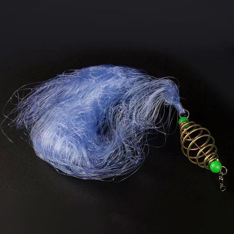 wayfarer> 11 Size Fishing Net Trap Mesh Luminous Bead Netting Sea Fish ...
