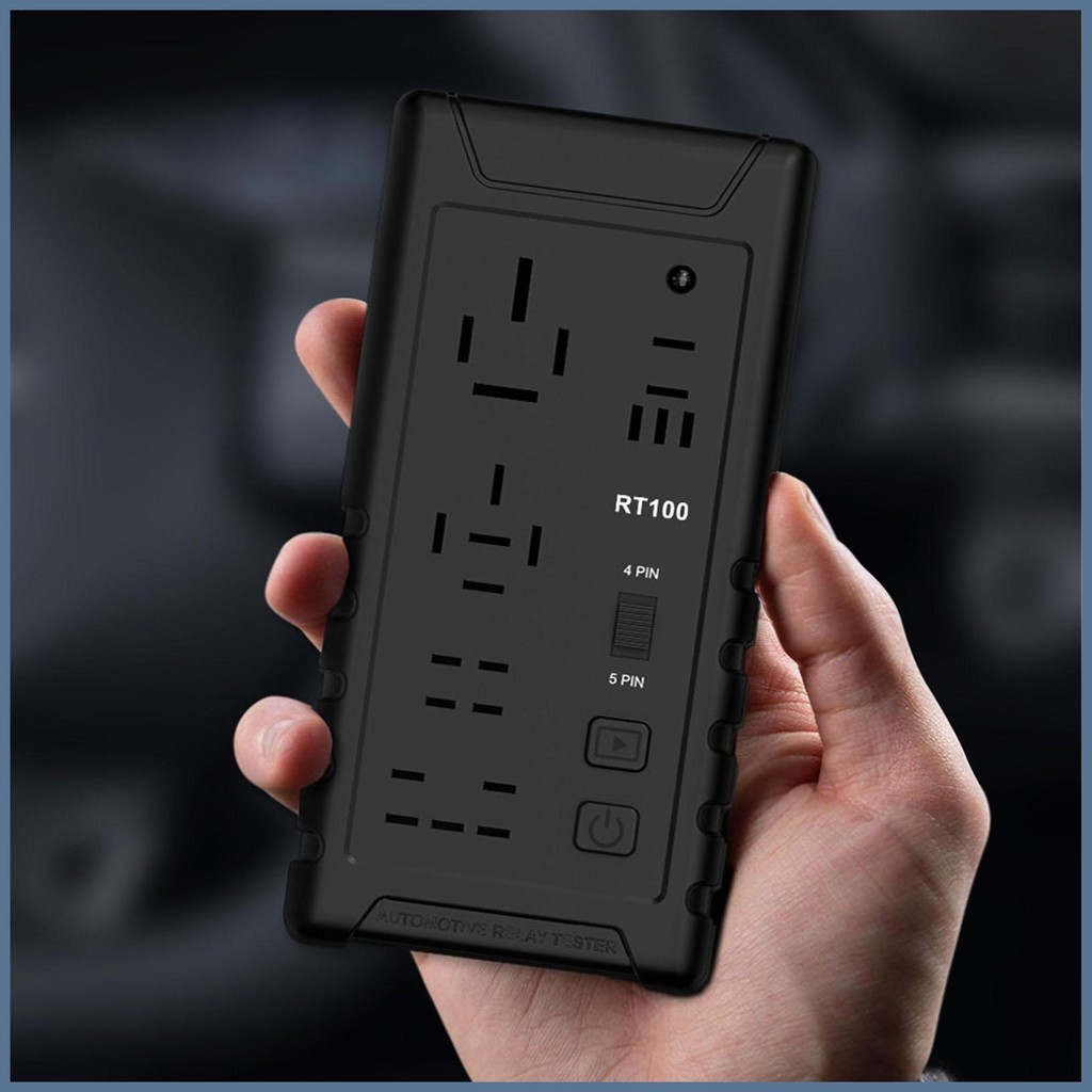 Car Circuit Tester Car Battery Analyzer Cordless 12V/24V Relay Tester ...