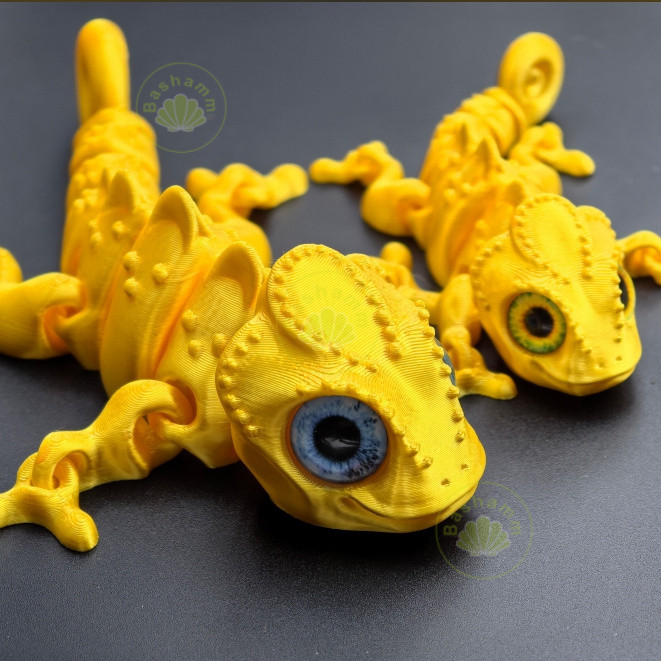Bashamm [2668 People Praise] 3D Printing Dragon Lizard Whole Body Joint ...