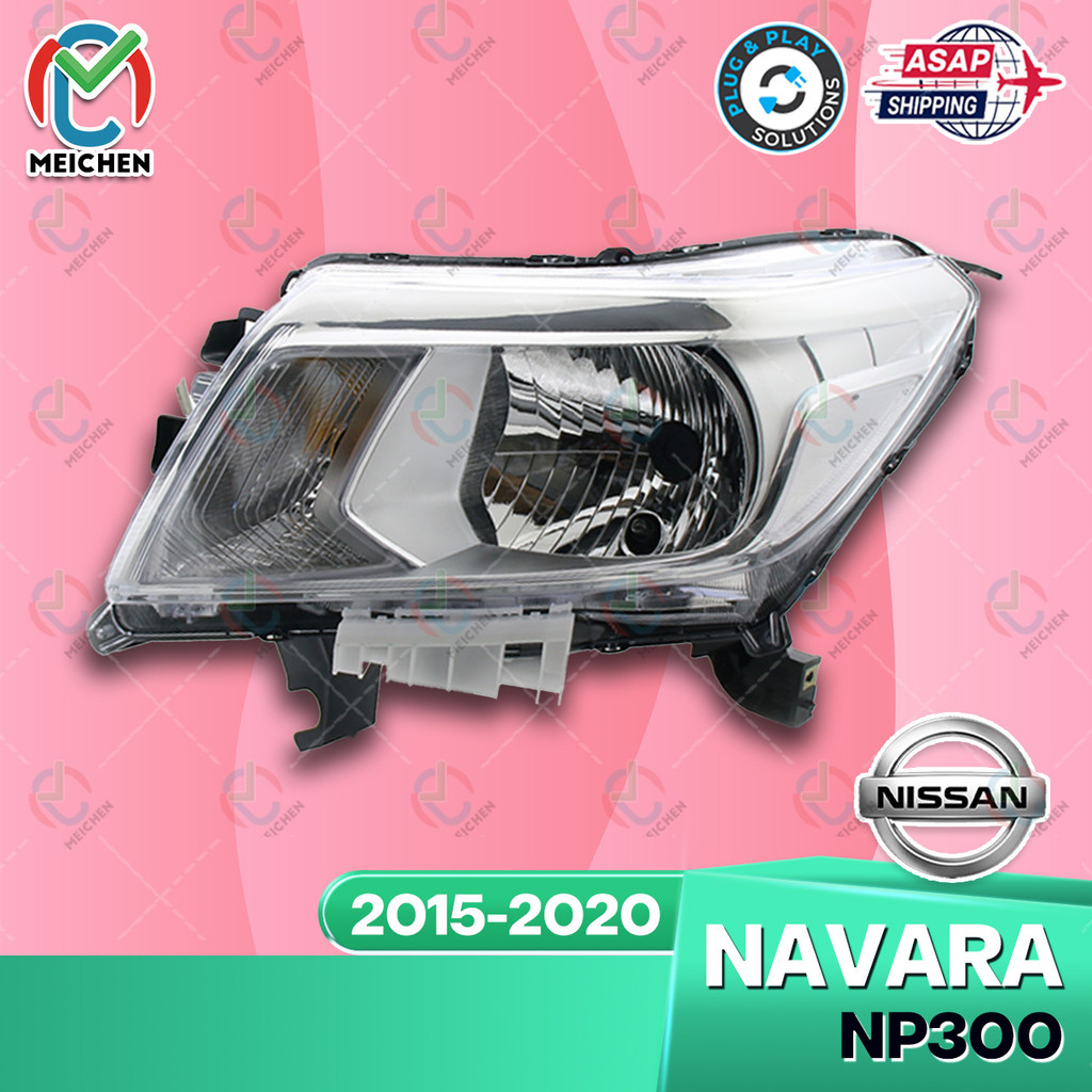 Nissan Navara NP300 Headlight 2015-2020 3rd Gen LED Frontier CALIBRE ...