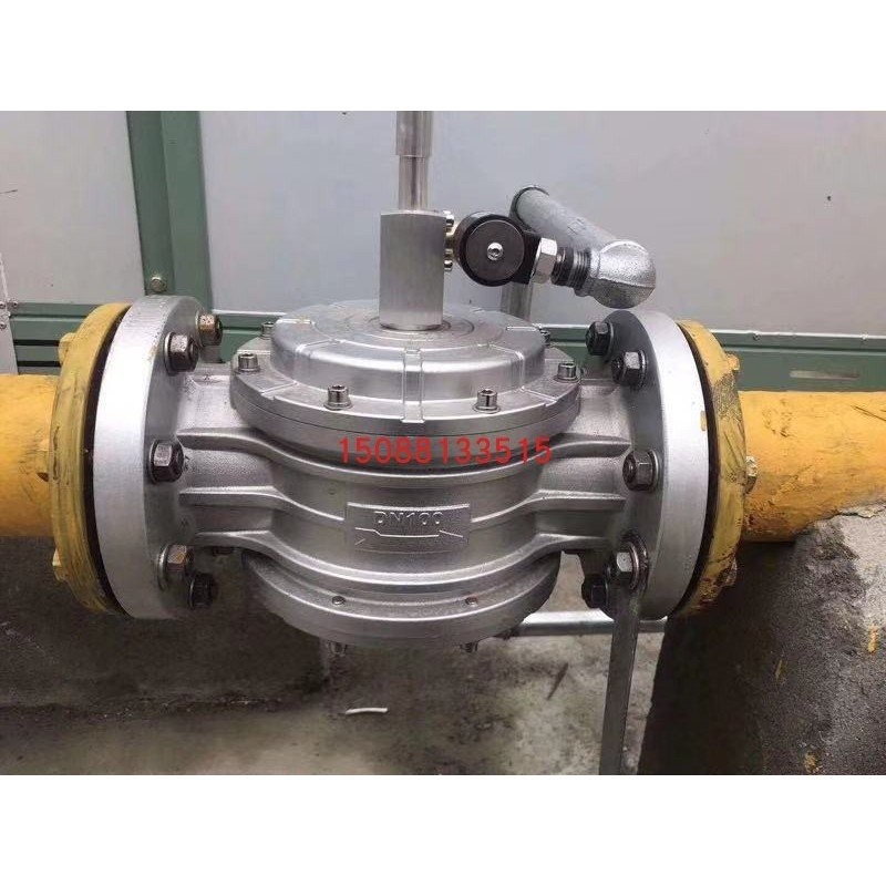 Emergency Trachea Pipe Cutting Valve 220V Normally Open Valve DN100 ...