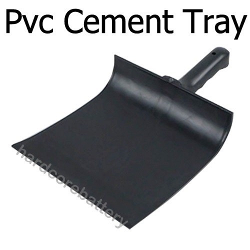 Pvc Cement Tray Curve Tray cement Flat dulang simen Sudu 34cm x 20cm ...