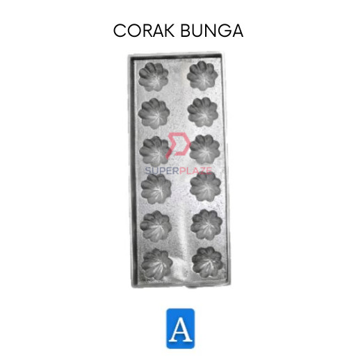 A Corak Bunga Aluminium Acuan Kuih Bahulu Cara Manis Bahulu Moulding ...