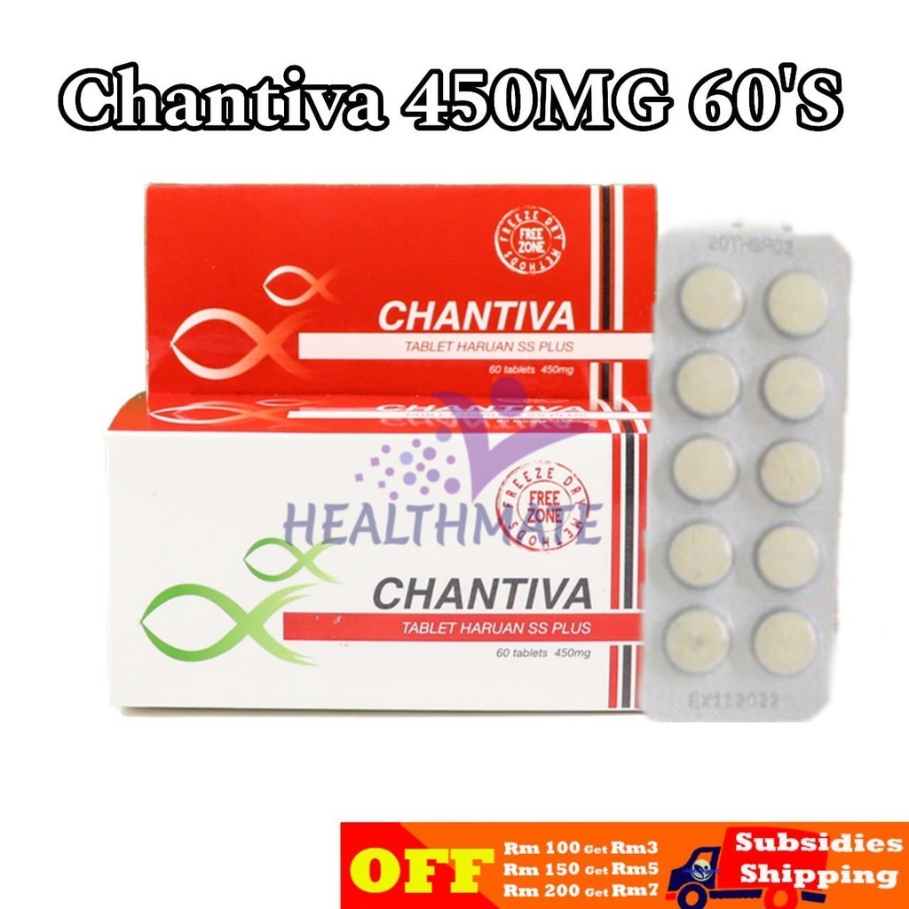 [EXP4/25]Chantiva Tablet Haruan SS Plus 450mg (60's) | Shopee Malaysia