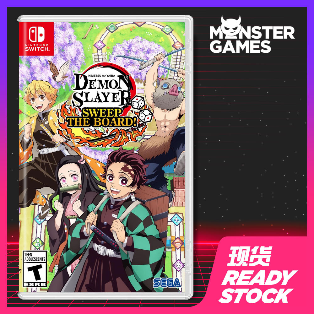 Nintendo Switch Demon Slayer: Kimetsu no Yaiba - Sweep the Board! [AS ...