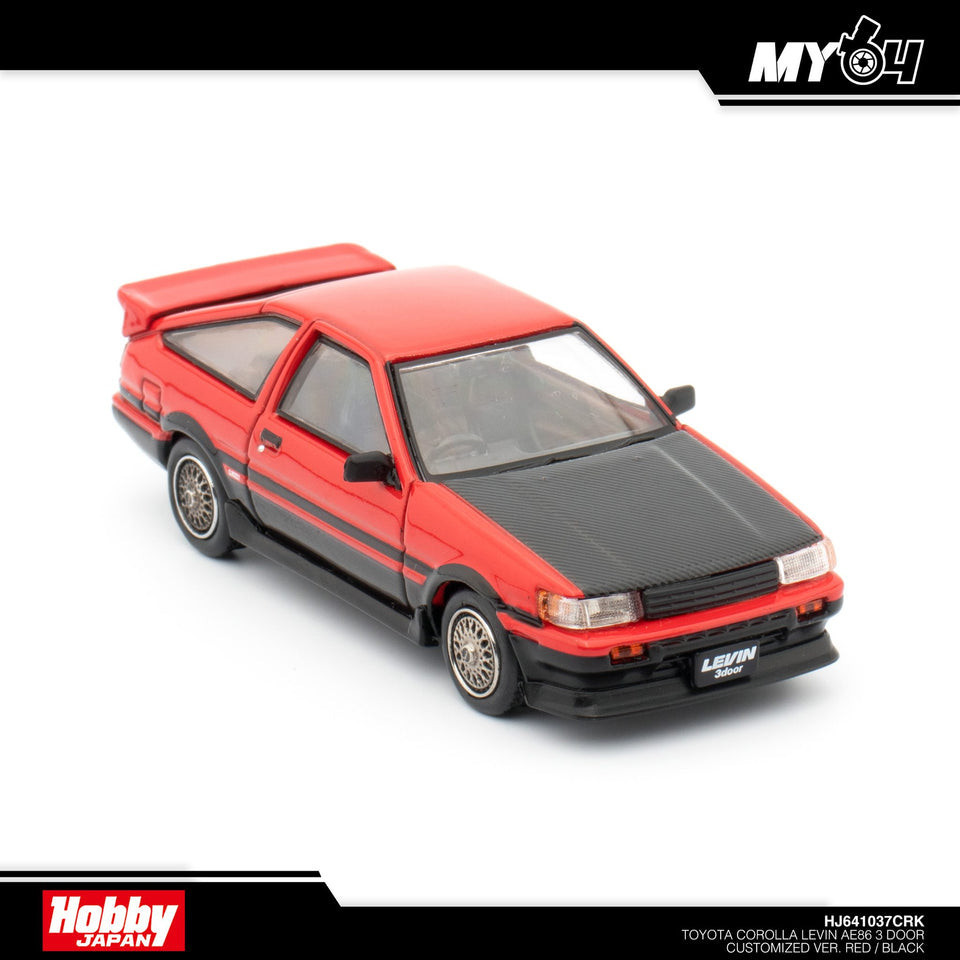 [Hobby Japan] Toyota Corolla Levin AE86 3 Door Customized Ver. | Shopee ...