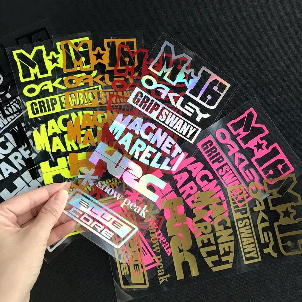 Motorcycle Racing Sponsor Stickers for Body Modification Scratch ...