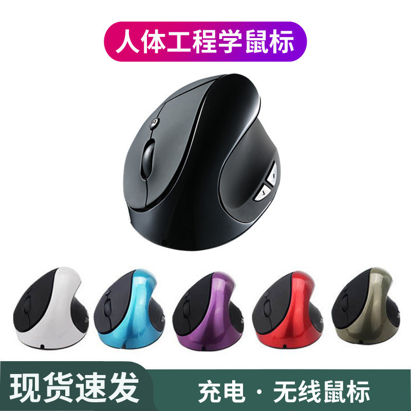 Ready Stock Ergonomic Vertical MOUSE Third Generation Upright Grip 2.4G ...