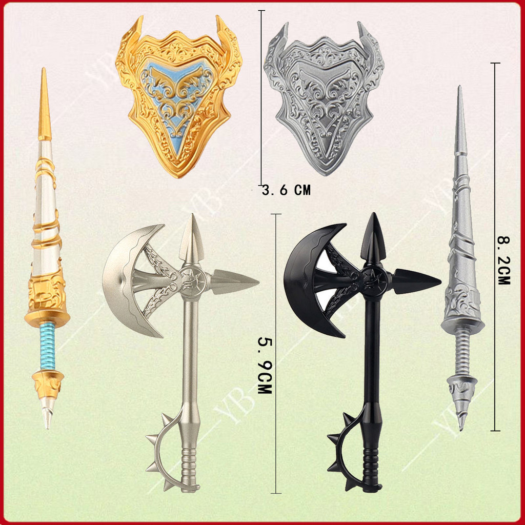 Medieval Knight King Arthur Long Spear Shield Third Party Assembled ...