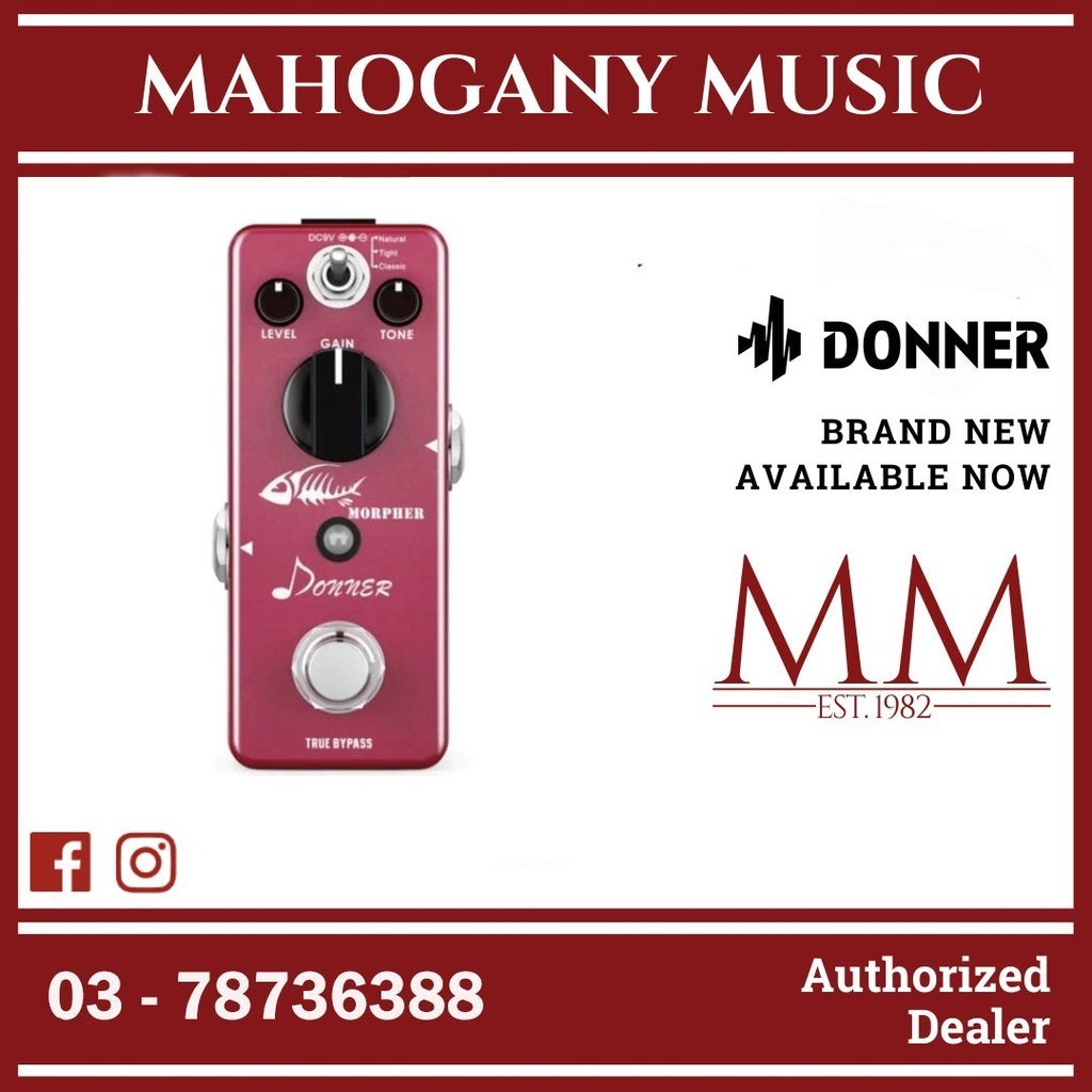 Donner EC742 Morpher Distortion Effect Pedal | Shopee Malaysia