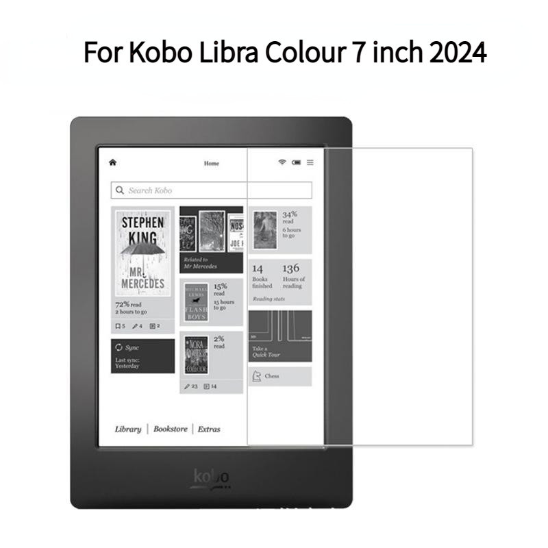 empered Glass Screen Protector For Kobo Libra Colour 7 inch 2024 ...